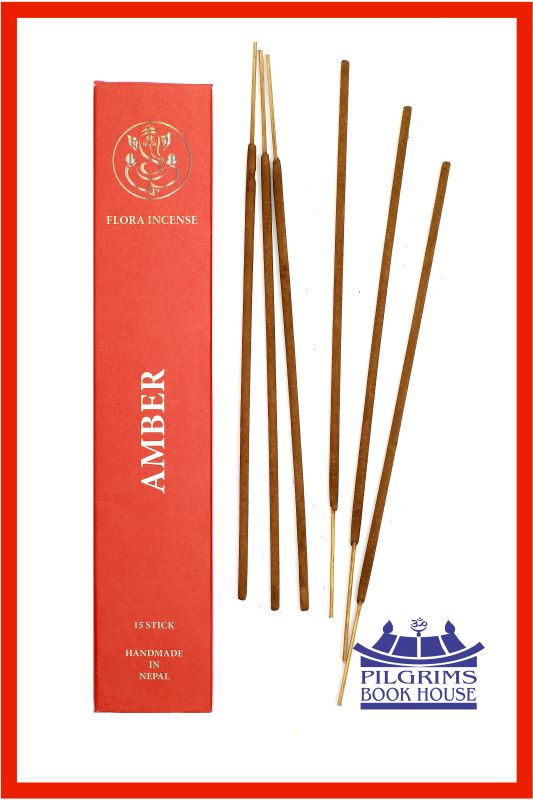 FLORA INCENSE AMBER 15 STICKS NORGAY - Pilgrim Book House