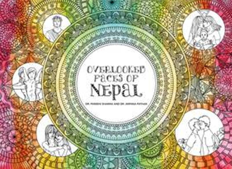 Overlooked Faces of Nepal Colouring Book - Pilgrim Book House
