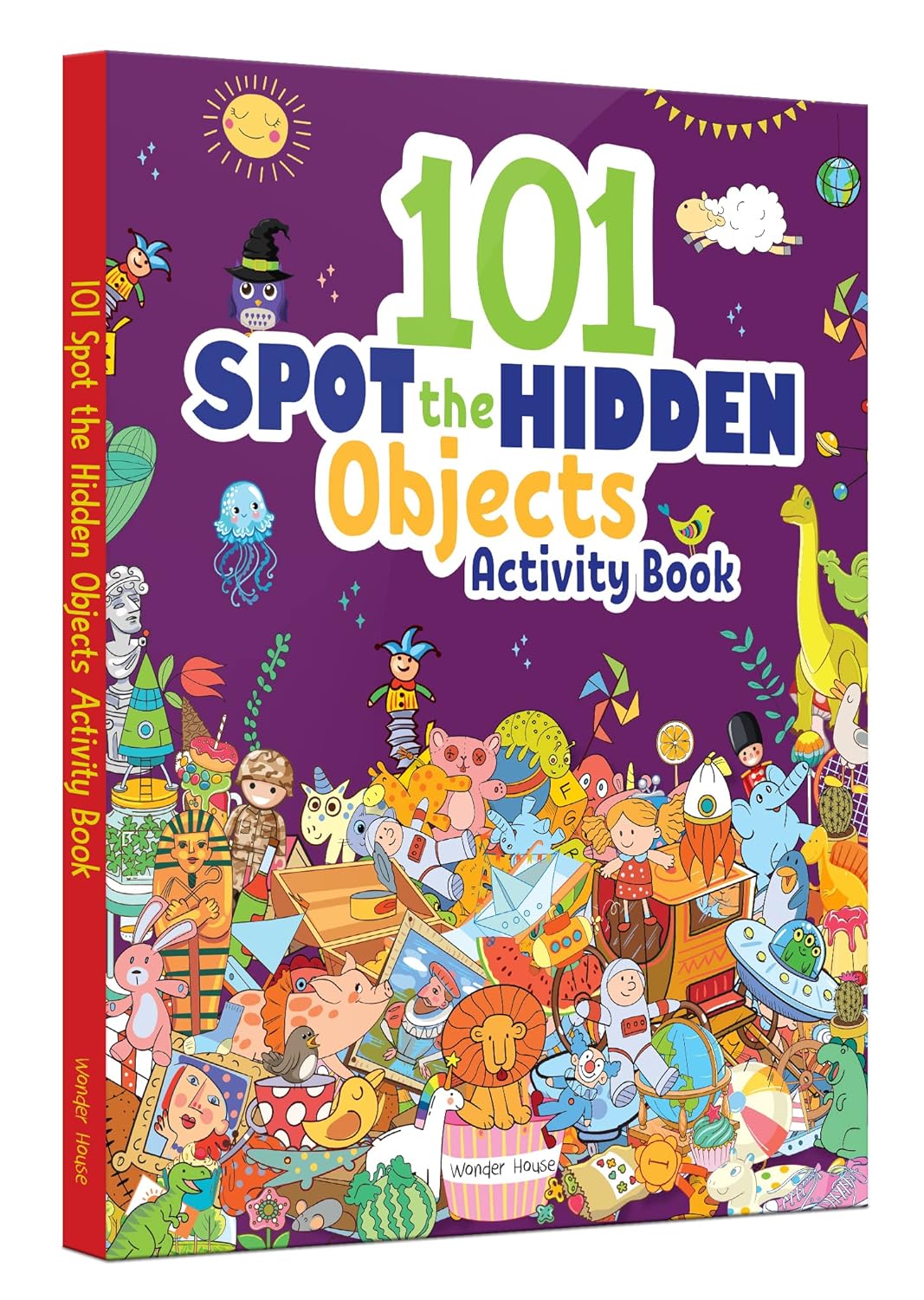 101 SPOT the HIDDEN Objects Activity Book - Pilgrim Book House